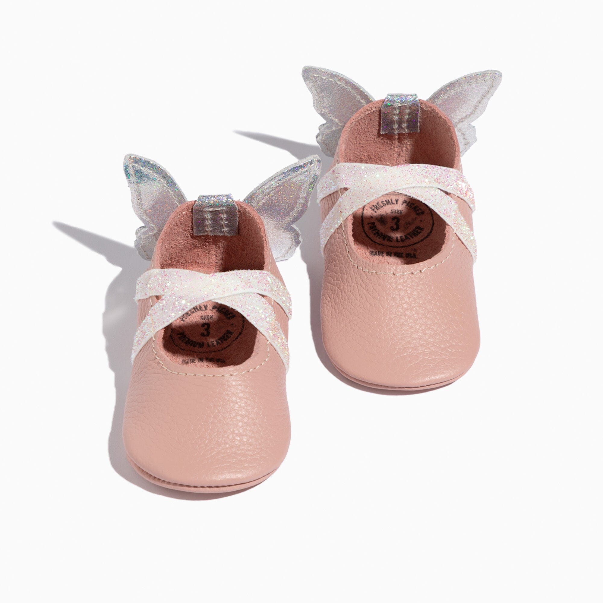 Flutterby Ballet Slipper Baby Shoe – Freshly Picked